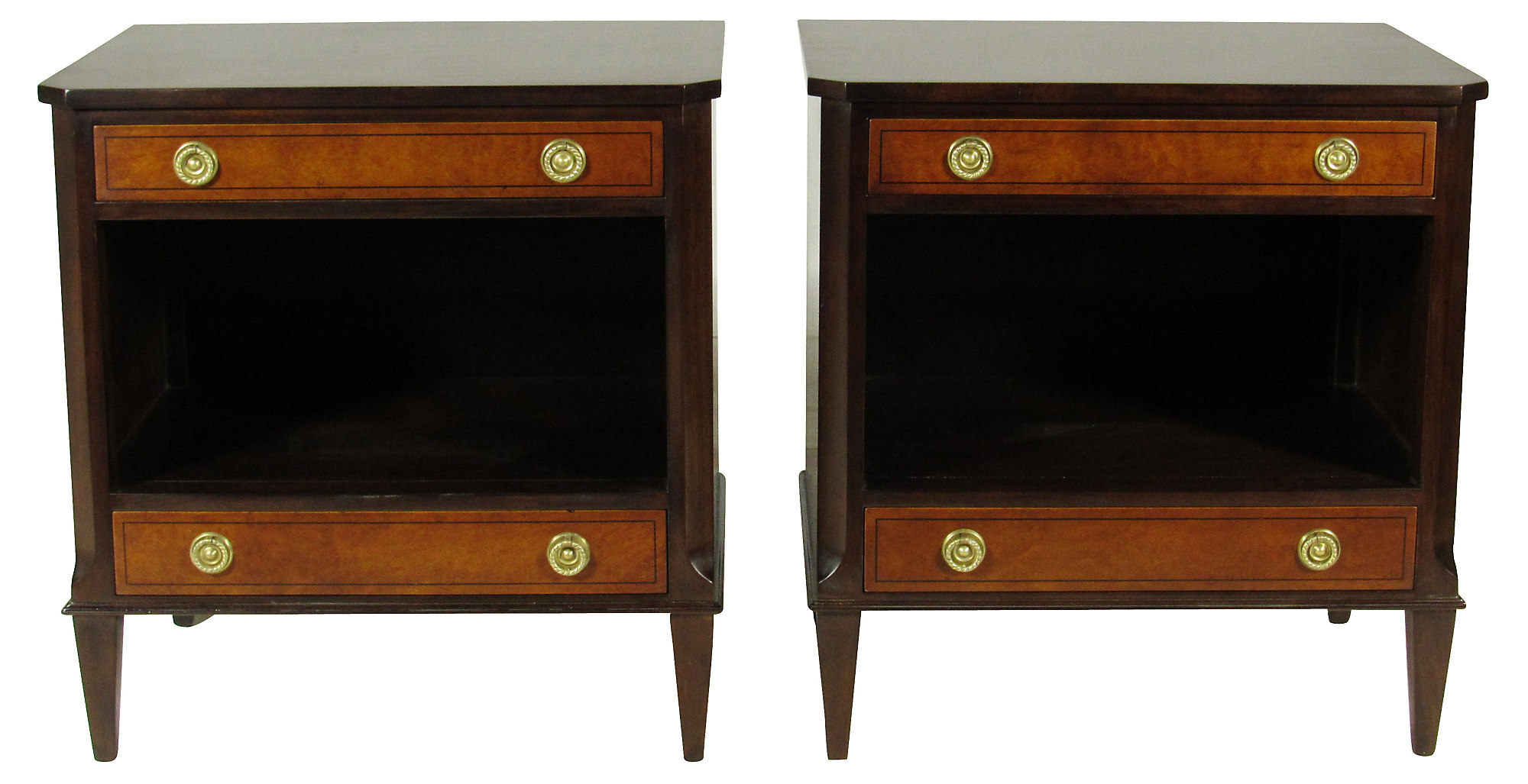 The Barn at 17 Antiques - Regency-Style End Tables, Pair