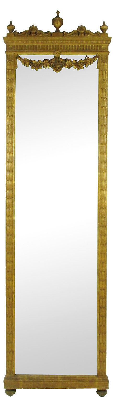 The Barn at 17 Antiques - 19th-C. French Pier Mirror