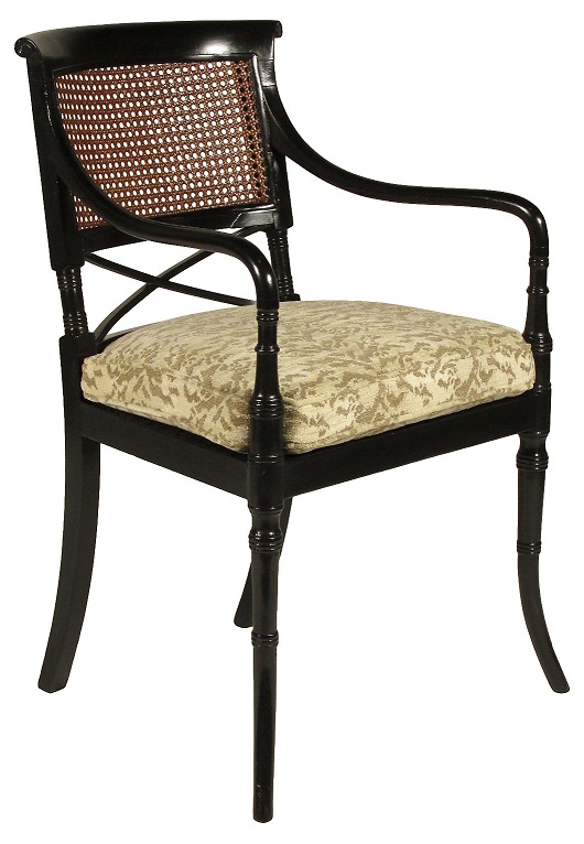 The Barn at 17 Antiques - 19th-C. Regency Arm Chairs